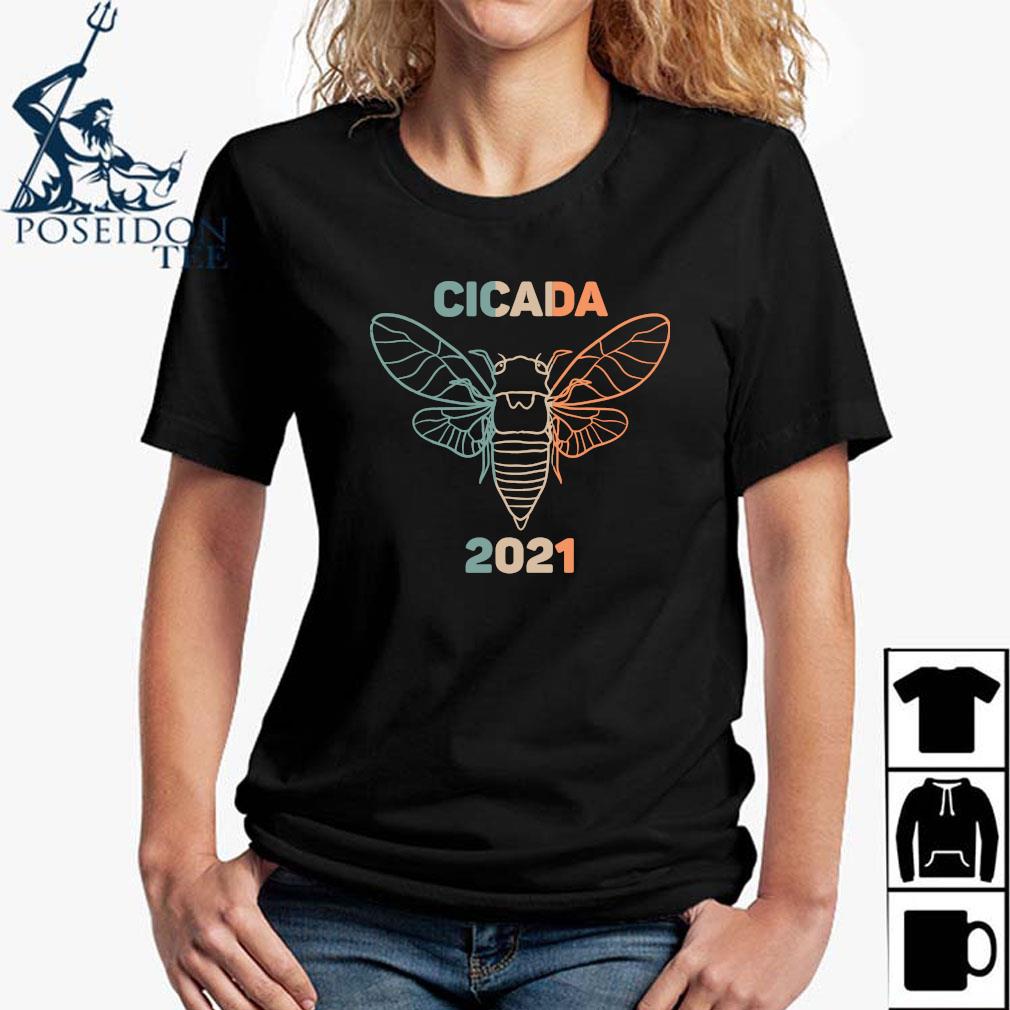 Vintage Cicadas Brood X eastern usa 2021 Insect cicada Shirt, hoodie ...