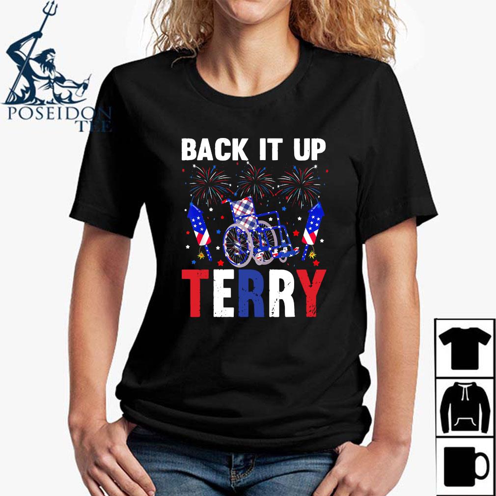 Back It Up Terry 4th Of July Firework American Flag Shirt, hoodie, tank ...