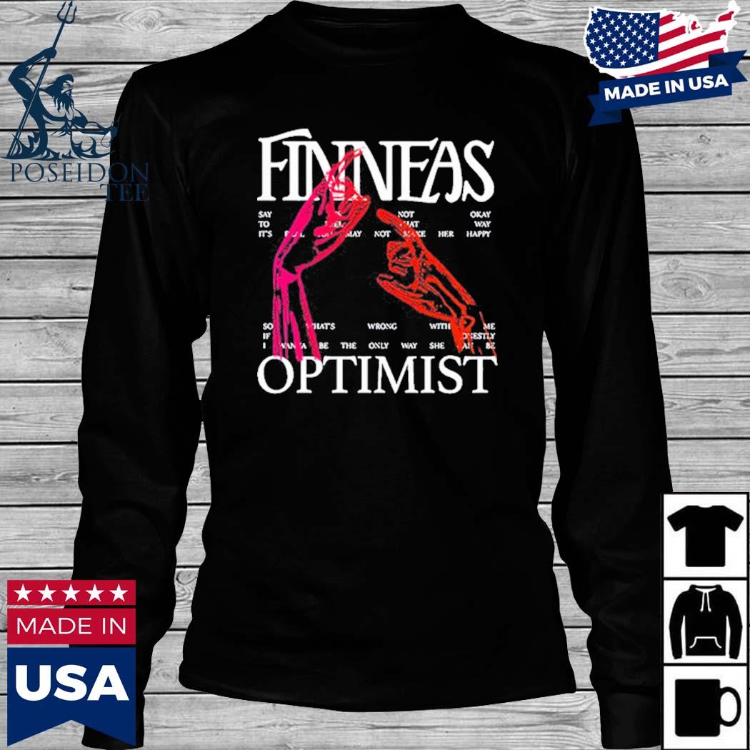 Official Finneas Optimist New Merch Shirt, hoodie, tank top, sweater ...