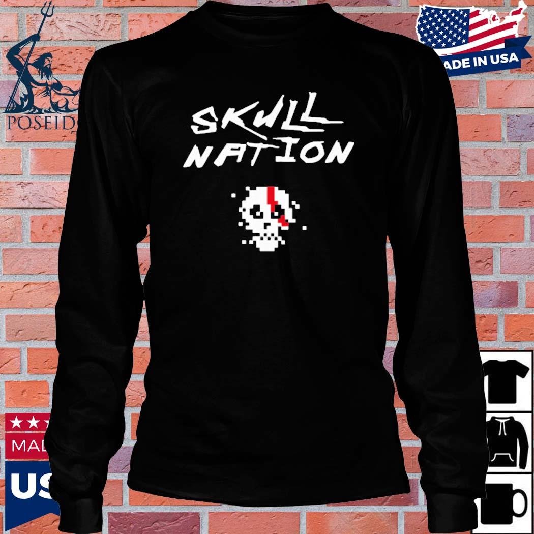 Cryptoskulls Merch Skull Nation Shirt, hoodie, tank top, sweater and ...