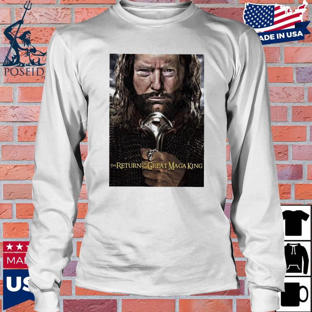 Official Trump The Return Of The Great Maga King Shirt, hoodie, tank ...