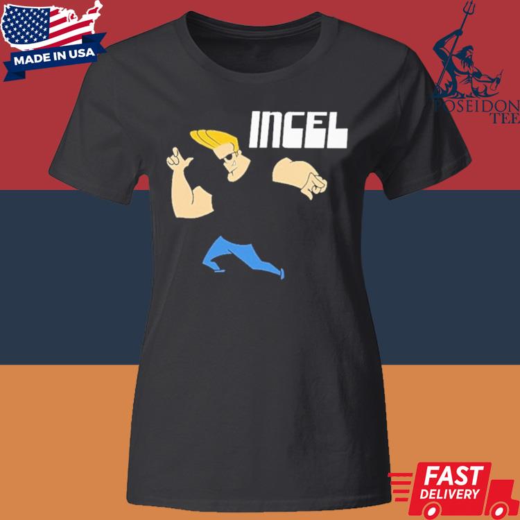 Official Johnny Bravo Incel Shirt, hoodie, tank top, sweater and long ...