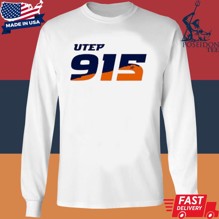 Official UTEP Football 915 Shirt, hoodie, tank top, sweater and long ...