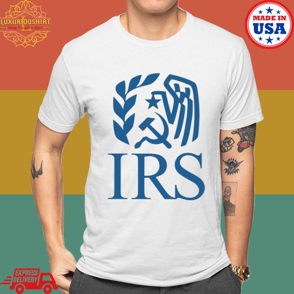 Johnhackerla Irs New Logo T-Shirt, hoodie, tank top, sweater and long ...