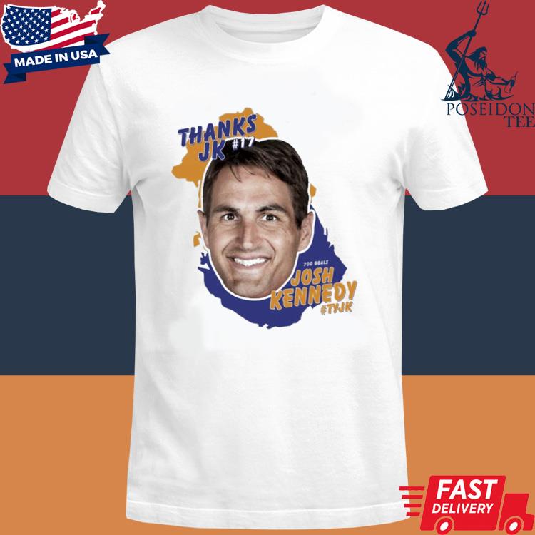 Official Thanks Jk 17 700 Goals Josh Kennedy Tyjk Shirt, hoodie, tank ...