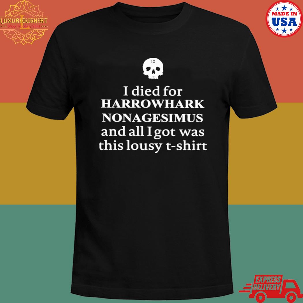 Official I died for harrowhark nonagesimus and all I got was this lousy ...