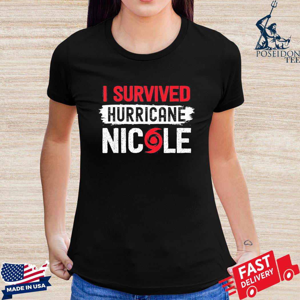 Official I survived hurricane Nicole shirt, hoodie, tank top, sweater ...