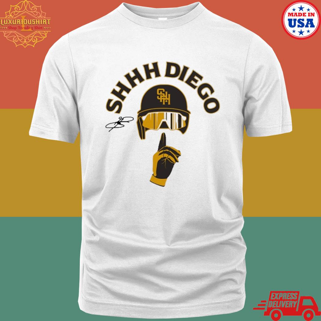 Official Shhh Diego signature shirt, hoodie, tank top, sweater and long ...