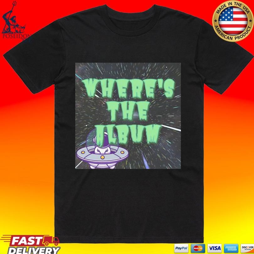 Official Yuno Miles Where's The Album T-shirt, hoodie, tank top ...