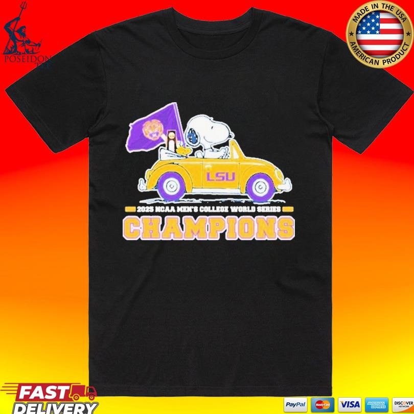 Snoopy And Woodstock The Peanuts Driving Car Lsu Tigers 2025 Ncaa ...