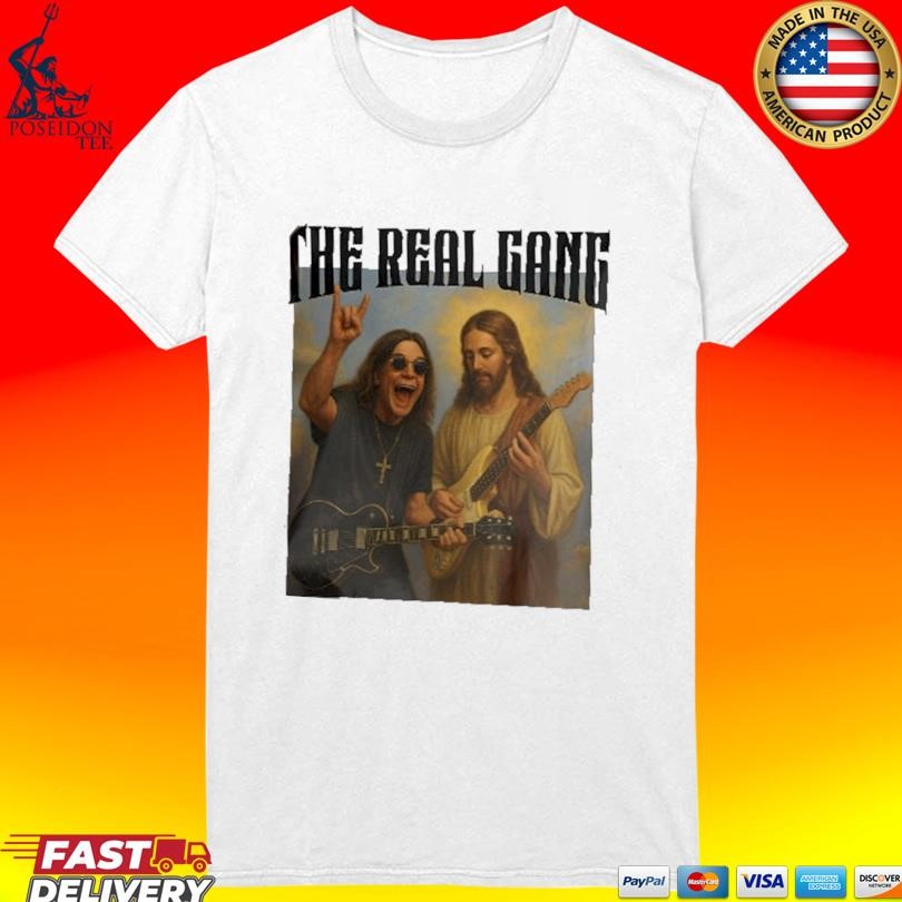 Ozzy Osbourne The Real Gang In Heaven T-shirt, hoodie, tank top ...