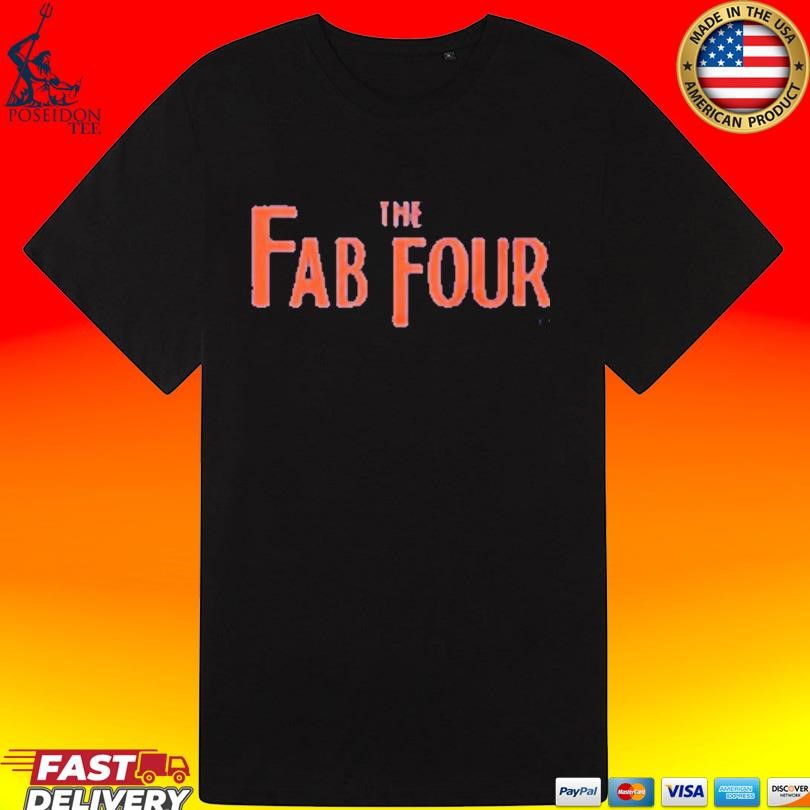 The Fab Four Athlete Logos T-shirt, hoodie, tank top, sweater and long sleeve t-shirt