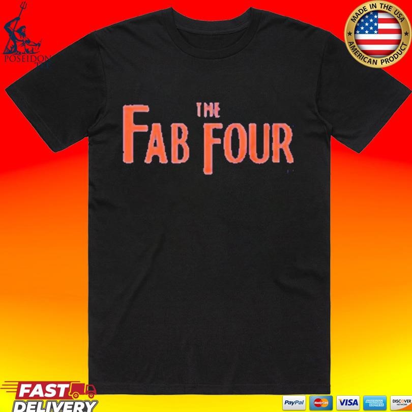 The Fab Four Athlete Logos T-shirt, hoodie, tank top, sweater and long sleeve t-shirt