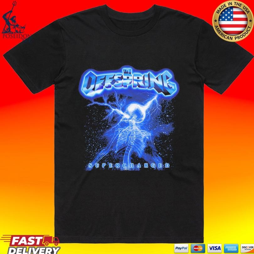 The Offspring Supercharged Skeleton 2025 Tour T-shirt, hoodie, tank top ...