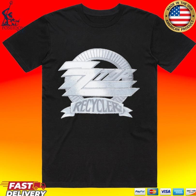 ZZ Top Recycler Emblem Logo 2025 T-shirt, hoodie, tank top, sweater and ...