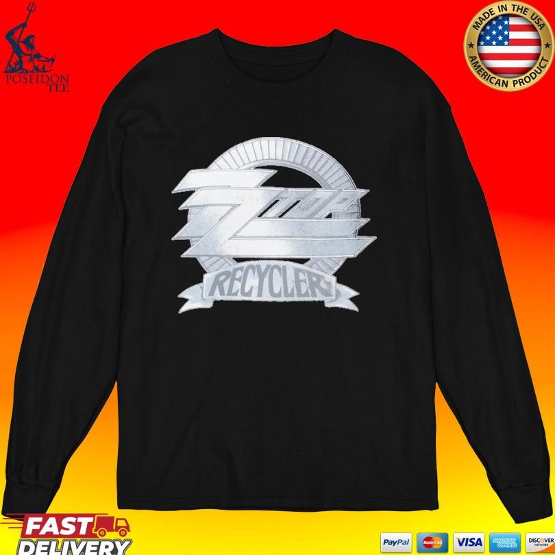 ZZ Top Recycler Emblem Logo 2025 T-shirt, hoodie, tank top, sweater and ...