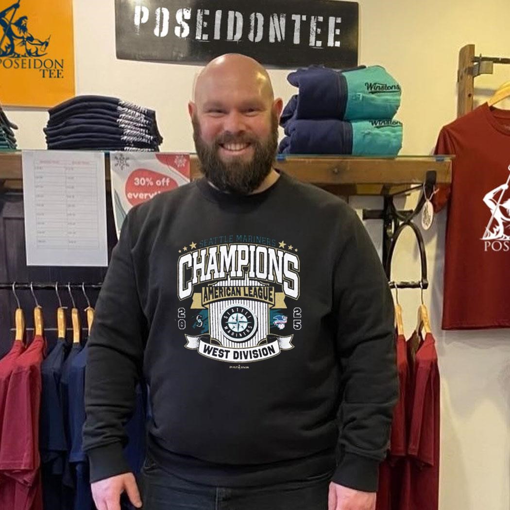 Seattle Mariners AL West Division Champions 2025 Celebration American ...