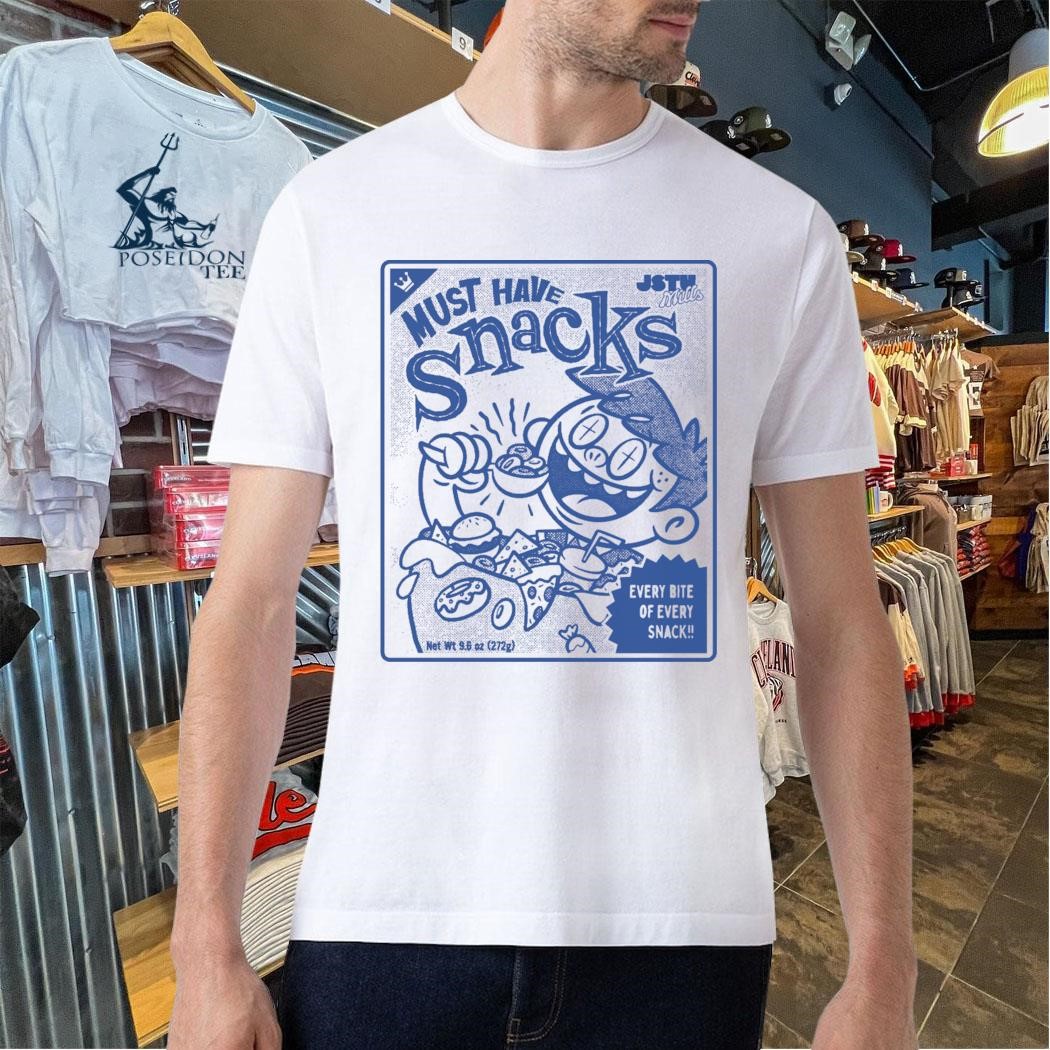 Jstu Cereal Must Have Snack T-shirt, hoodie, tank top, sweater and long ...