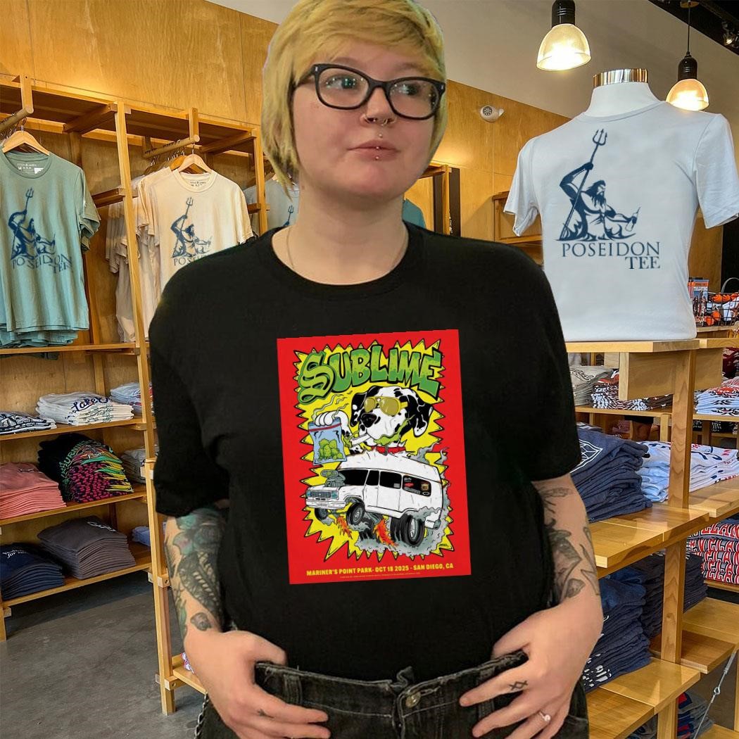 Sublime Mission Bayfest San Diego Ca October 18 2025 Dog Cigarettes T ...