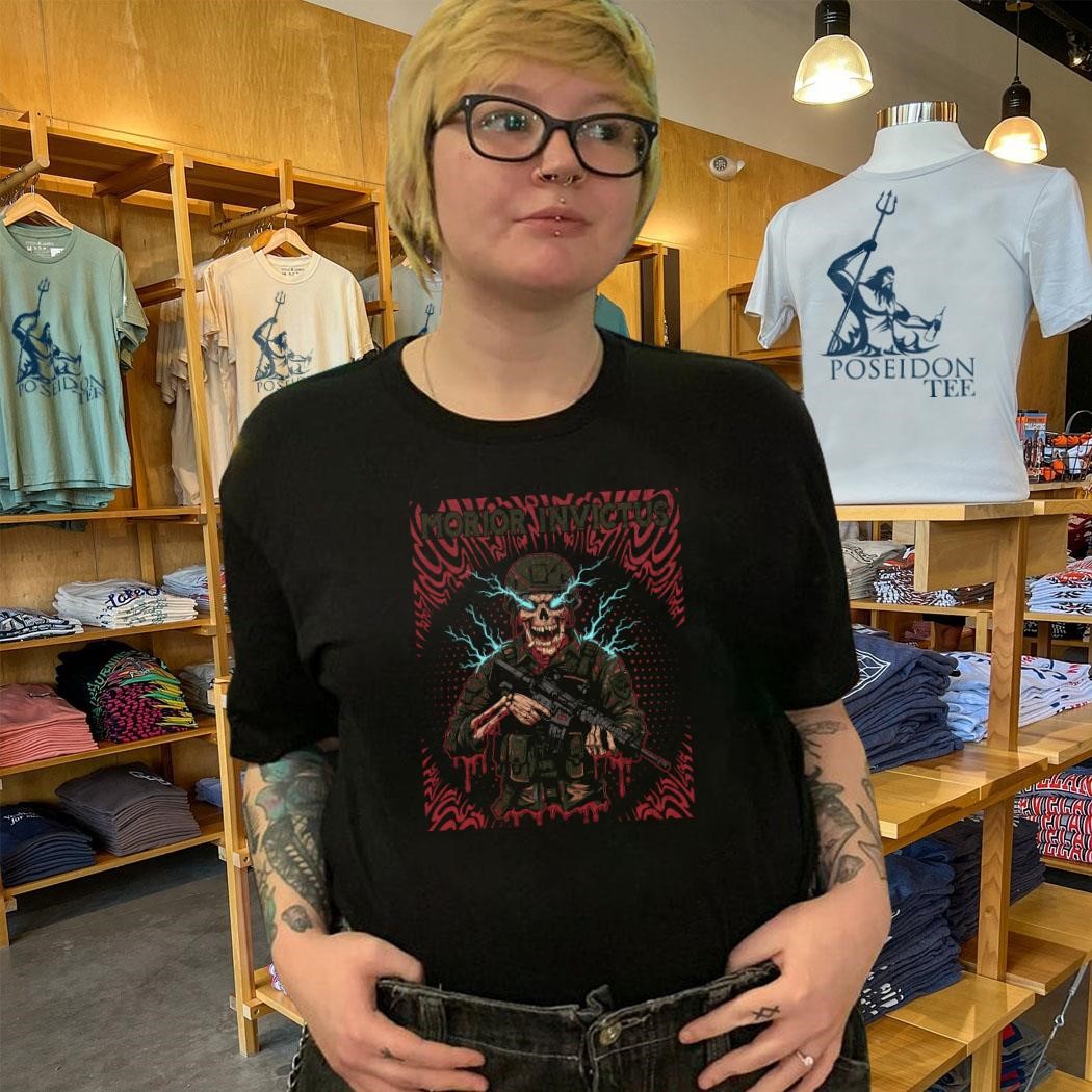 Zero Foxtrot Morior Invictus T-shirt, hoodie, tank top, sweater and long sleeve t-shirt