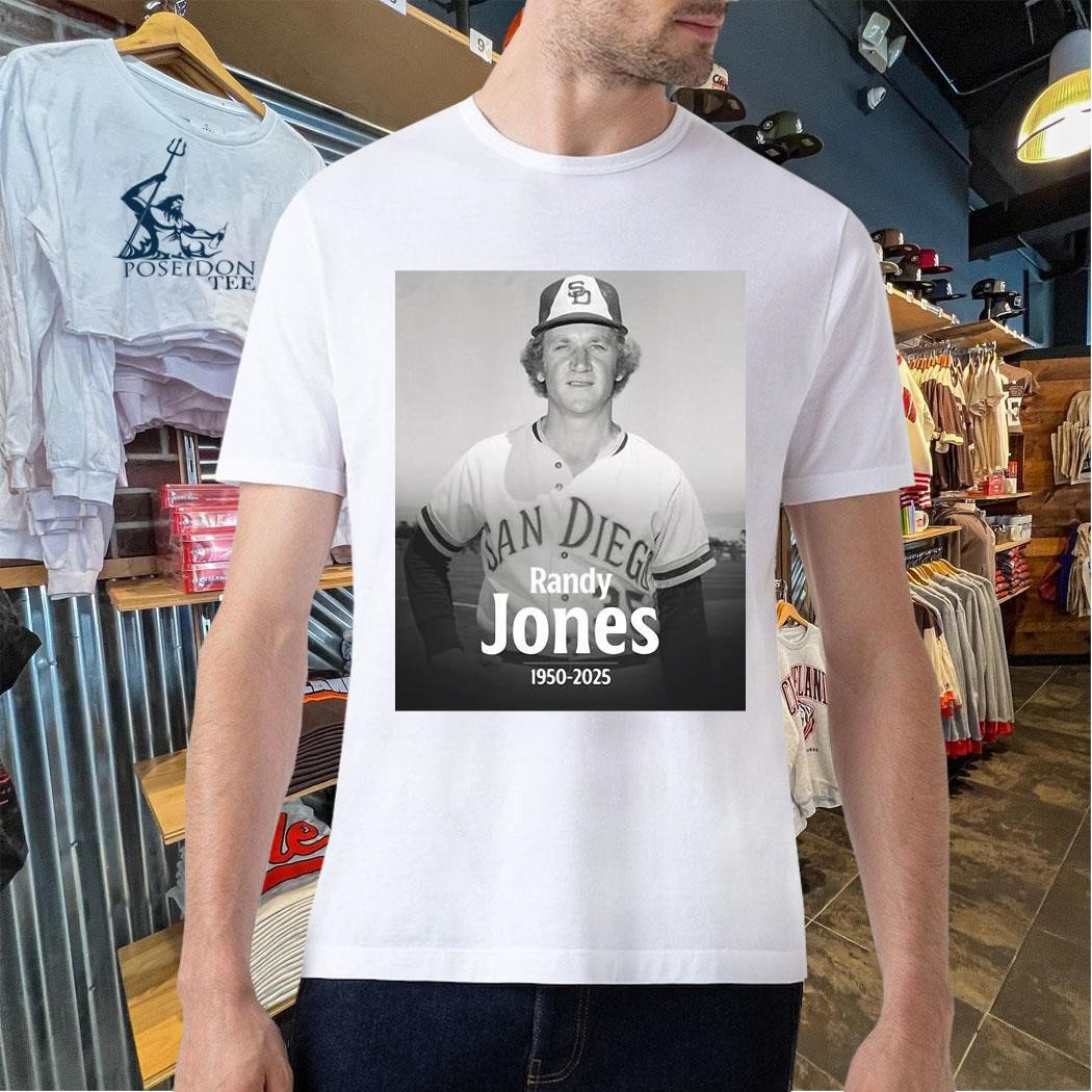RIP Randy Jones Padres 1950-2025 T-shirt, hoodie, tank top, sweater and ...