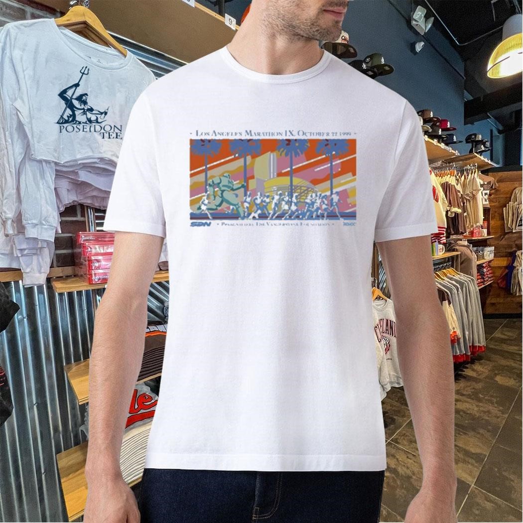 Sdn Fun Run Los Angeles Marathon Ix October 22 1999 T-shirt, hoodie ...