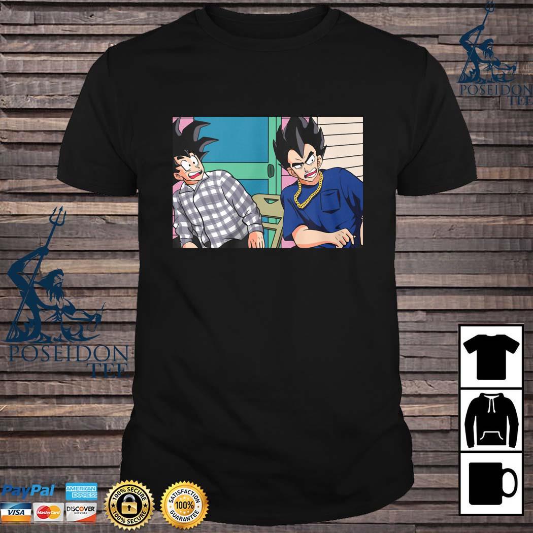 Son Goku And Vegeta Daaamn Meme Shirt, hoodie, tank top, sweater and ...